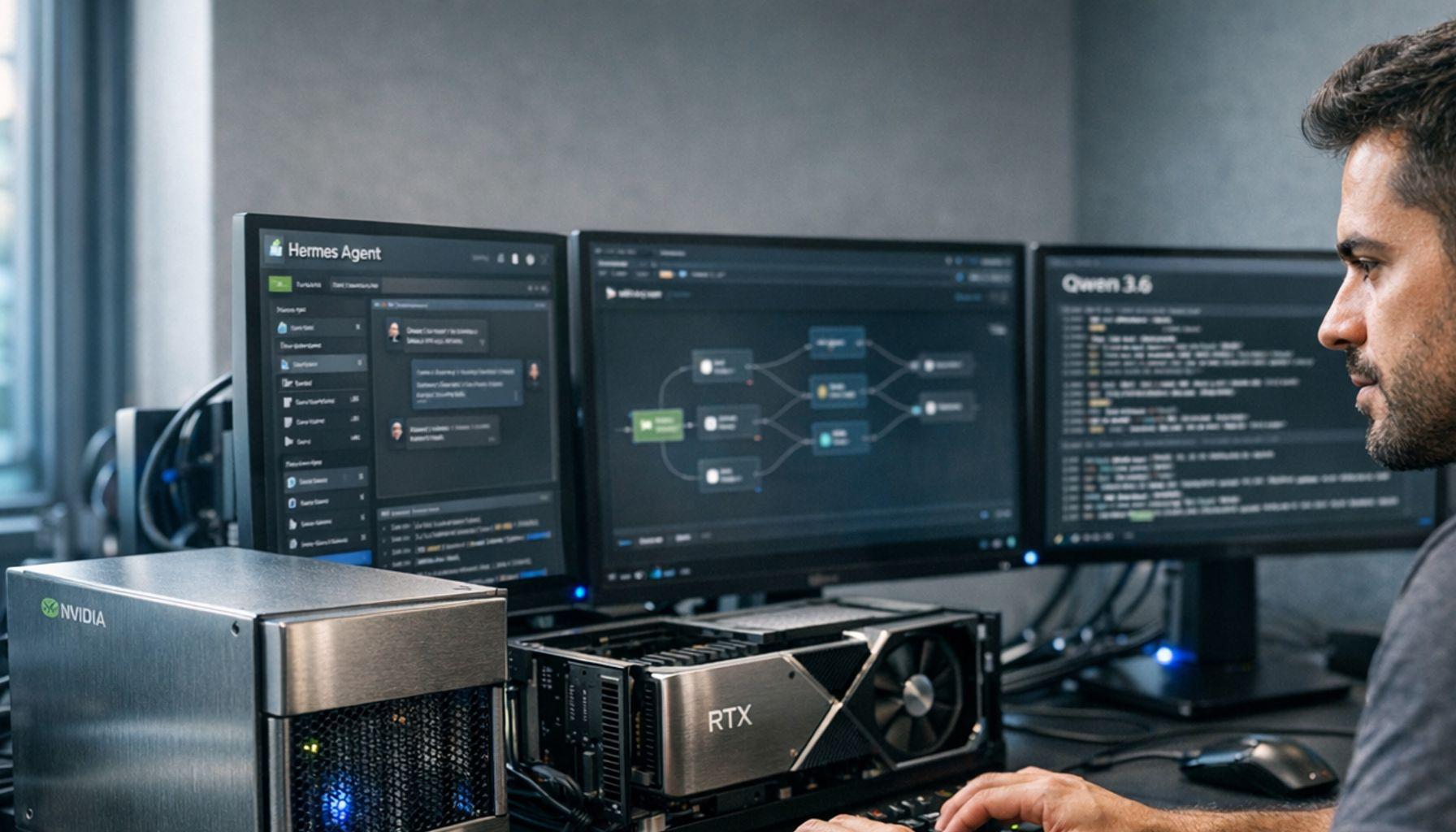 Qwen 3.6 and Hermes: AI Agents that Evolve with NVIDIA RTX - Viral Methods